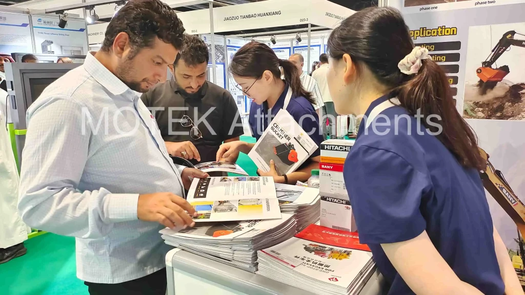 MOTEK Attachments Shines At The 2025 Saudi Exhibition: Tapping Into The ...